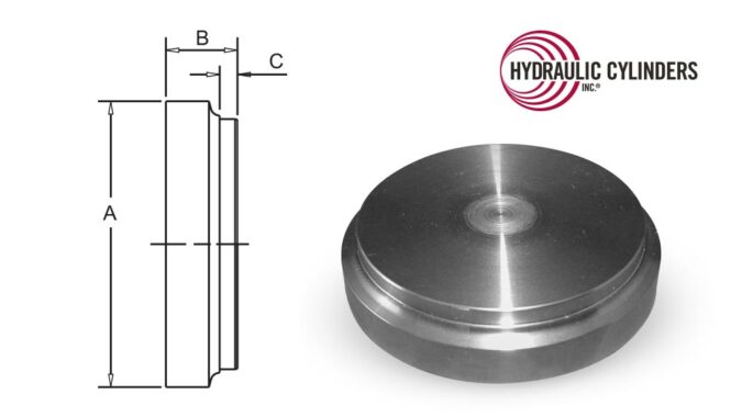 Hydraulic Cylinder End Caps | Replacement Base Plates