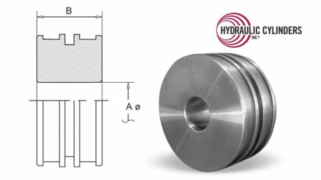 Hydraulic Cylinder Pistons | Piston Component Parts