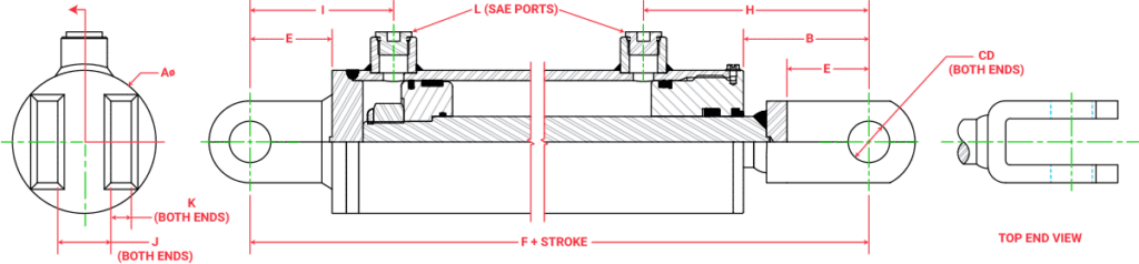 300 Series Cylinders - Hydraulic Cylinders, Inc.